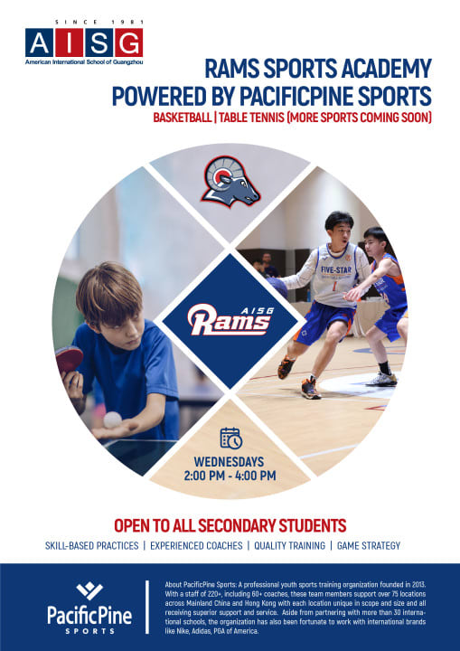 AISG Launches Rams Sports Academy