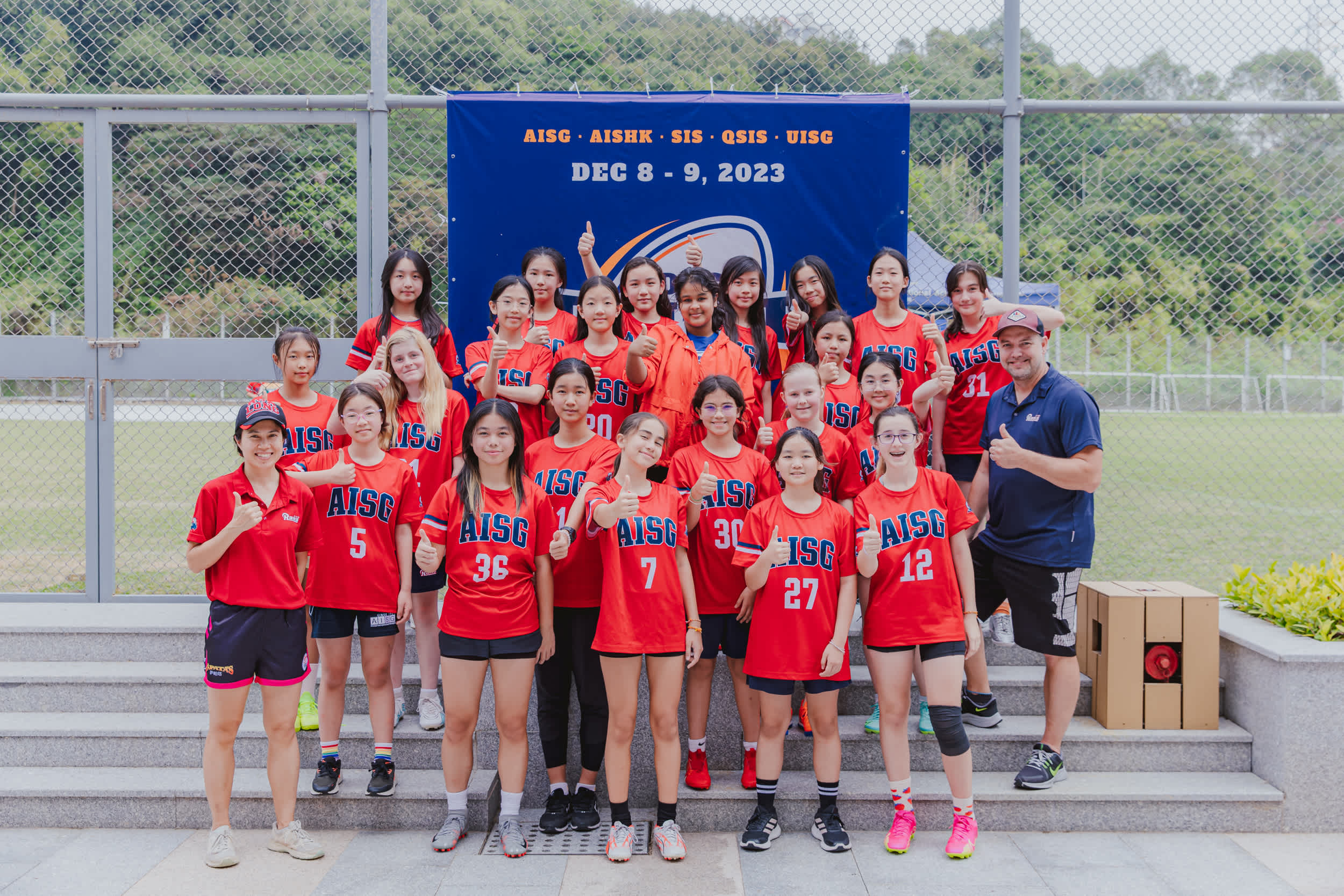 School Spirit Shines at SDRC Touch Championship